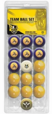 NRL Pool Balls (More Teams) - Billiards and Pool Tables